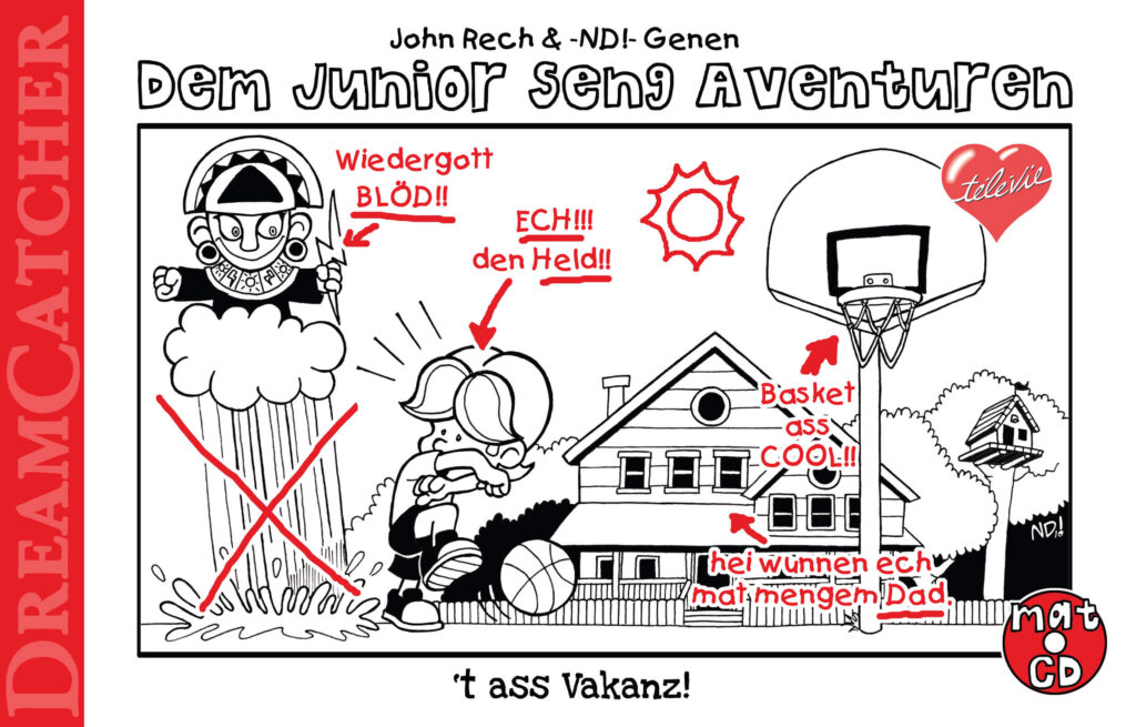 Dem Junior seng Aventuren - 't ass Vakanz! | John Rech & Andy Genen ...